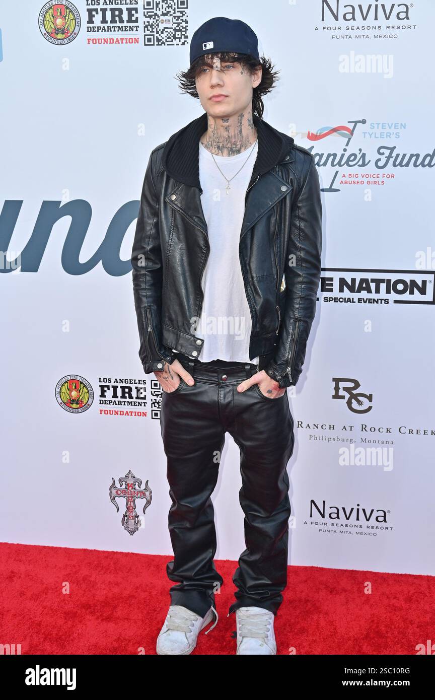 Hollywood CA USA - February 2, 2025: JXDN Jaden Isaiah Hossler attends ...