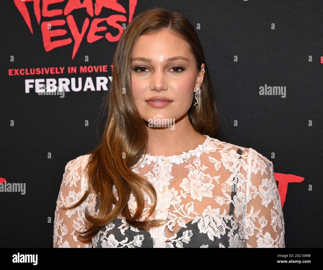 Santa Monica, USA. 04th Feb, 2025. Olivia Holt arriving to ‘Heart Eyes ...