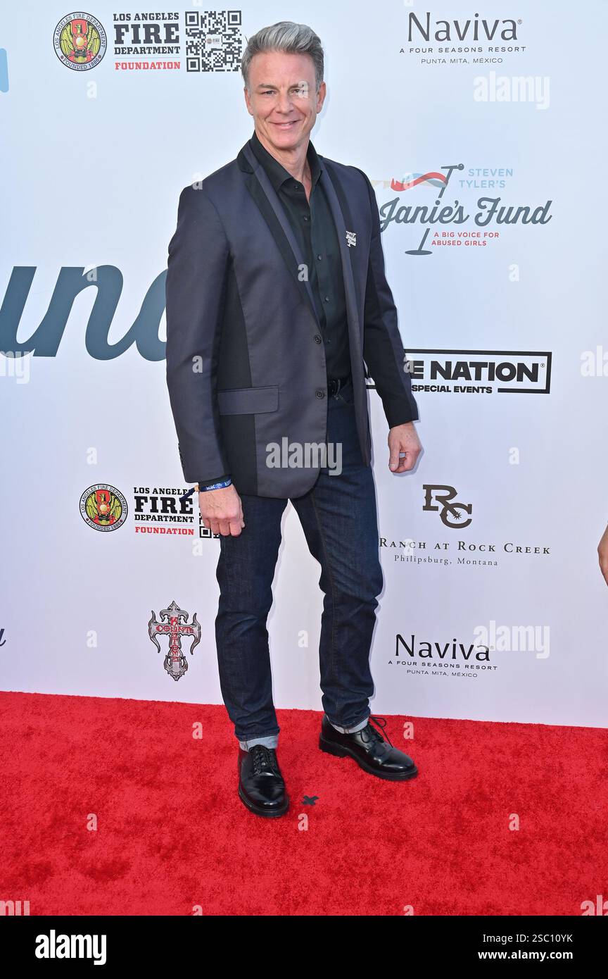 Hollywood CA USA - February 2, 2025: Shaw Jones attends Steven Tyler’s ...