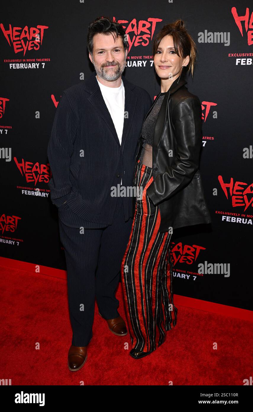 Santa Monica, USA. 04th Feb, 2025. Josh Ruben and Lauren Sick arriving ...