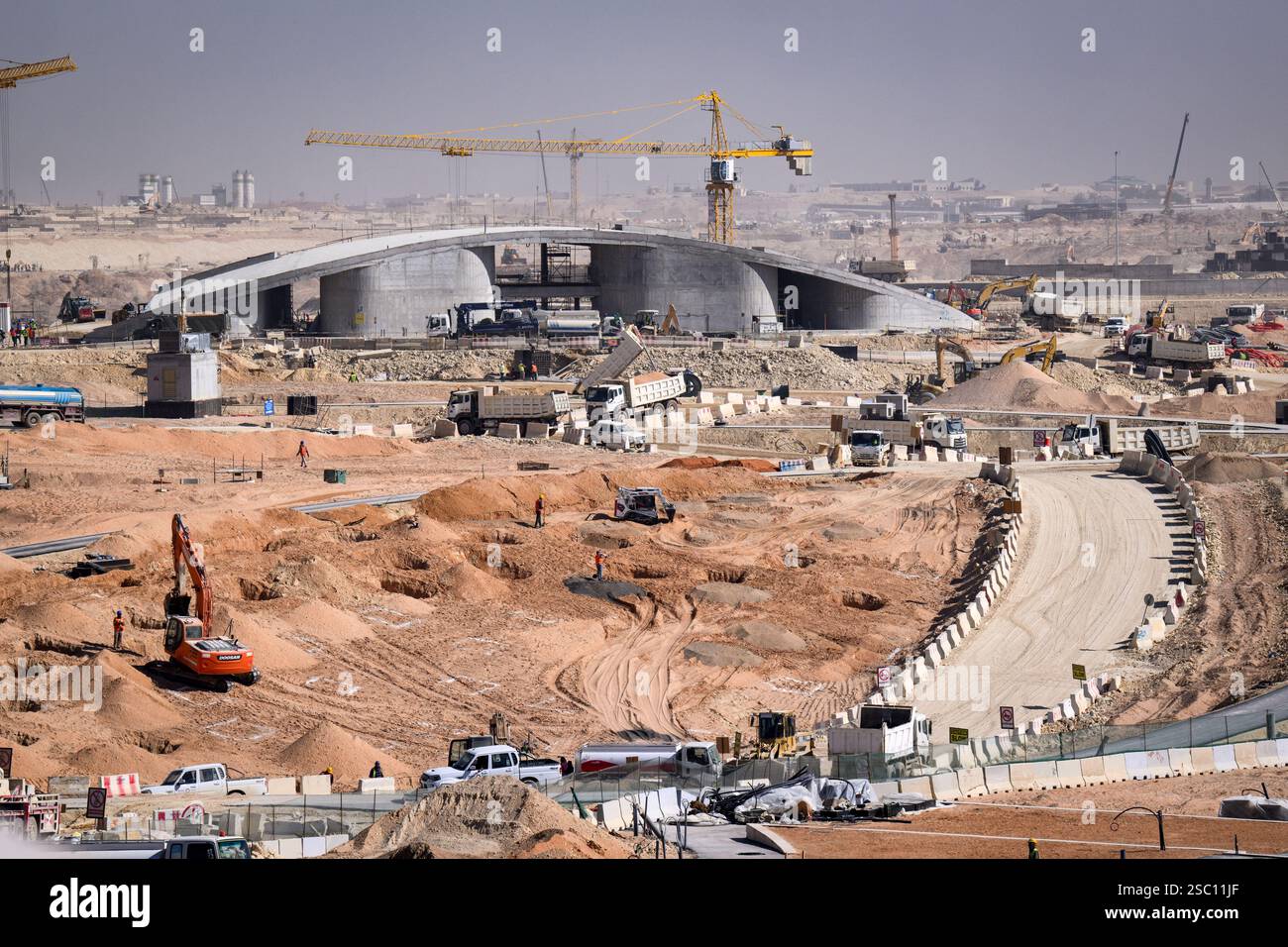 Riad, Saudi Arabia. 04th Feb, 2025. View of the King Salman Park ...