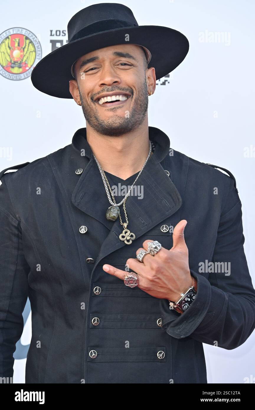 Hollywood CA USA - February 2, 2025: Aryeh-Or Katz attends Steven Tyler ...