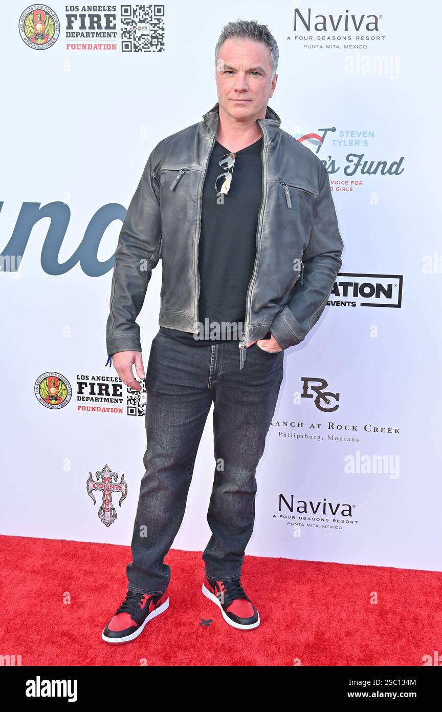 Hollywood CA USA - February 2, 2025: Gregory White attends Steven Tyler ...