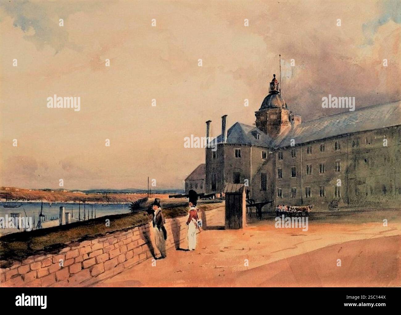 House of Assembly From the Grand Battery, Quebec Stock Photo - Alamy