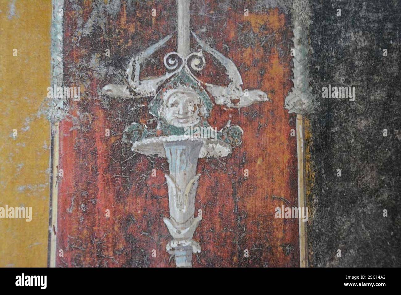House of Marcus Lucretius Fronto Pompeii 2018 Room ‘g’, detail from ...