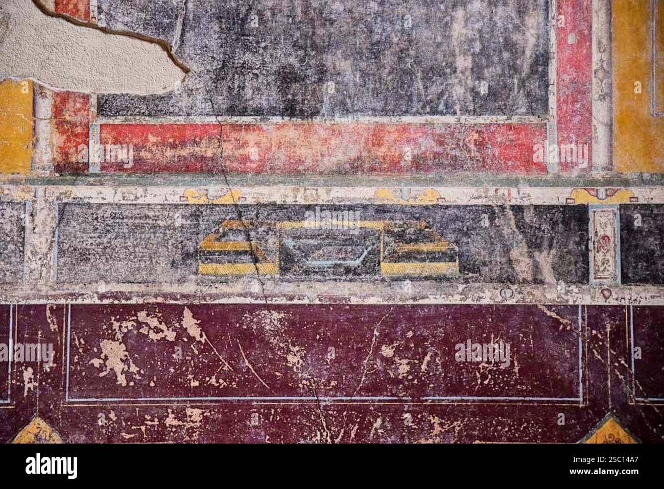 House of Marcus Lucretius Fronto Pompeii 2018 Room ‘g’, detail of ...