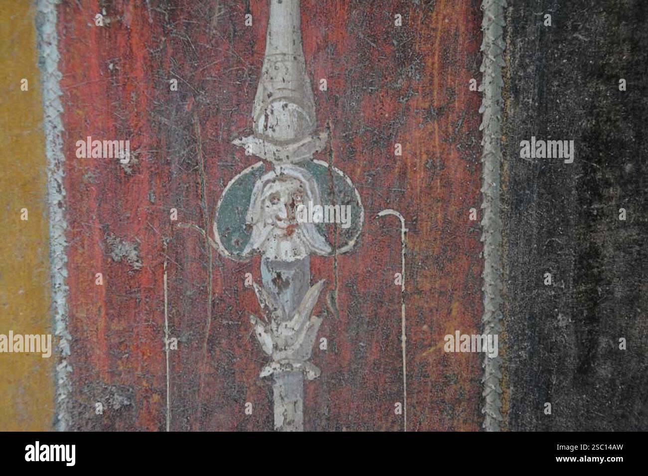 House of Marcus Lucretius Fronto Pompeii 2018 Room ‘g’, detail from ...