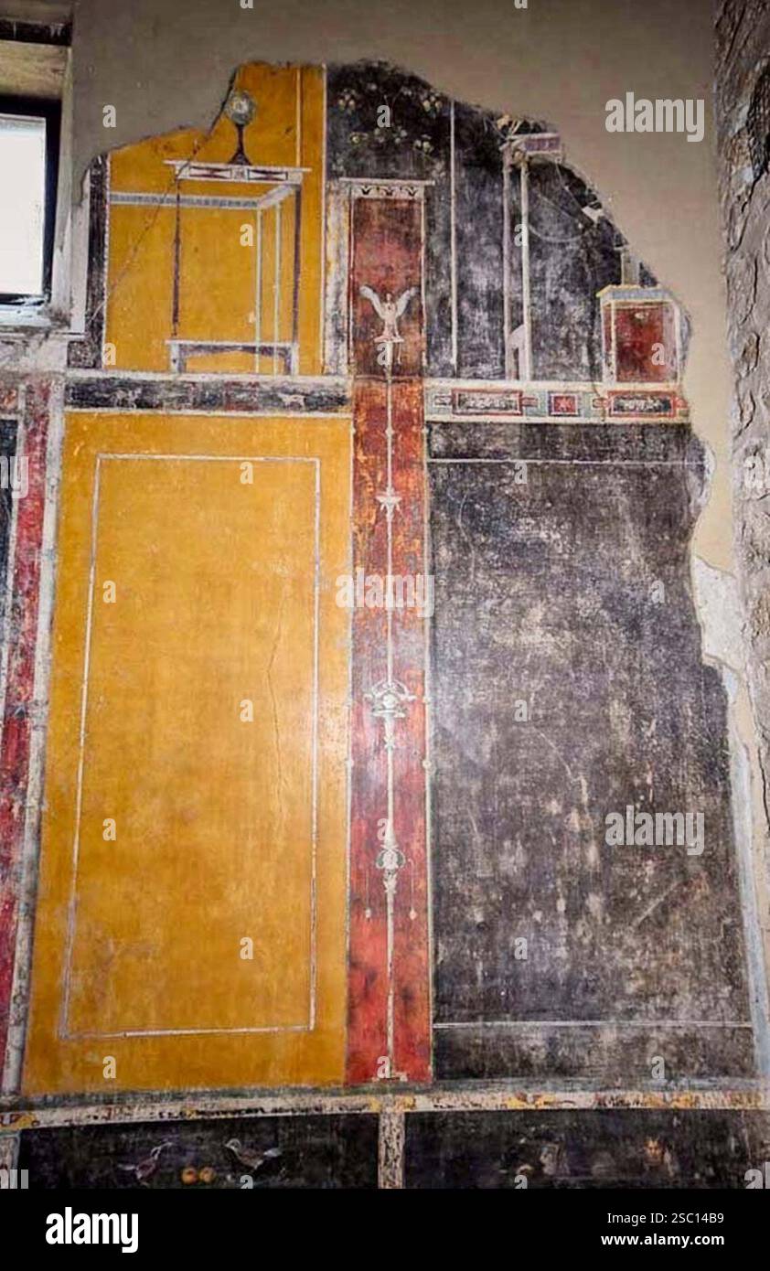 House of Marcus Lucretius Fronto Pompeii 2018 Room ‘g’, detail from ...