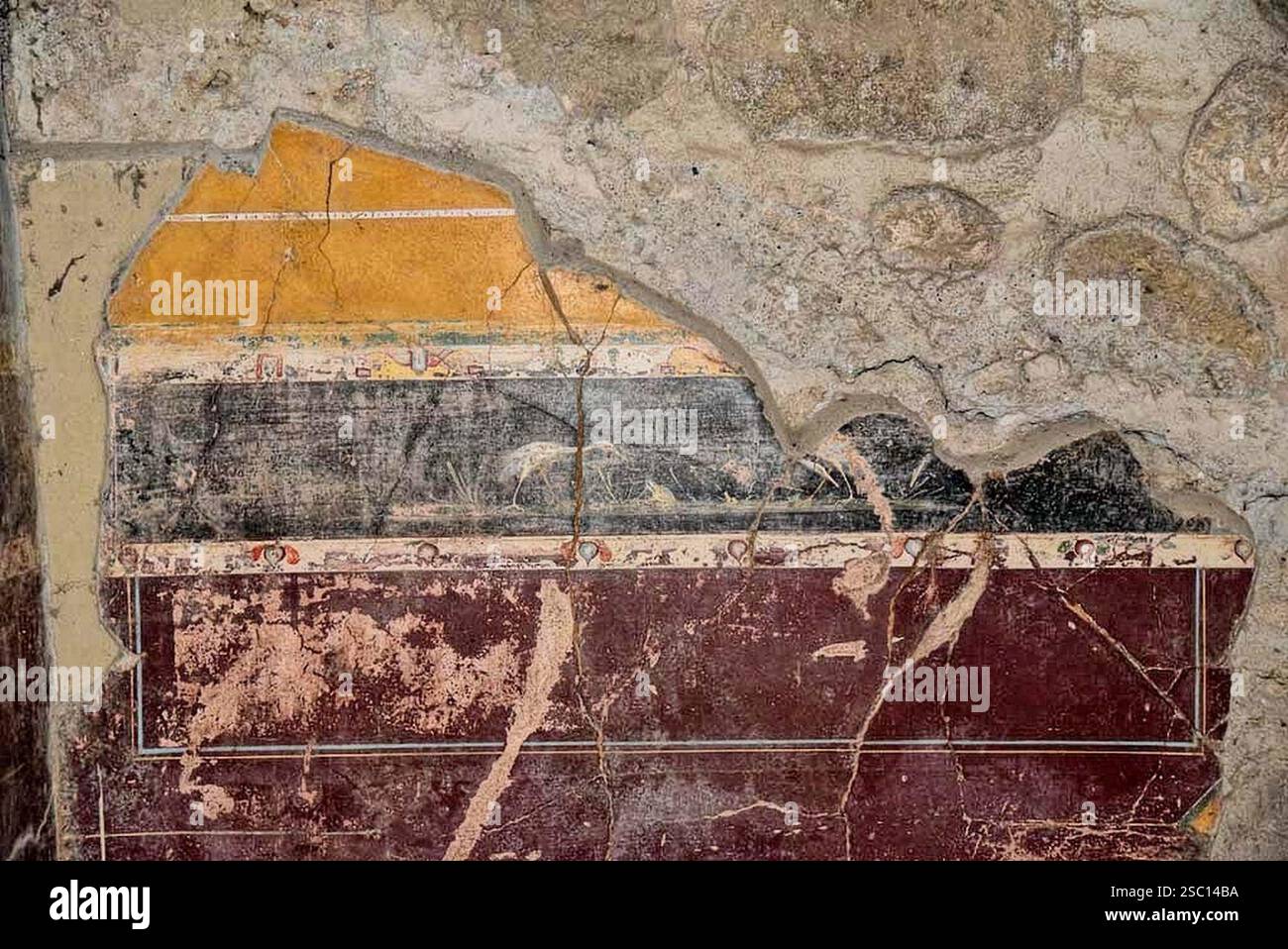 House of Marcus Lucretius Fronto Pompeii 2018 Room ‘g’, detail of ...