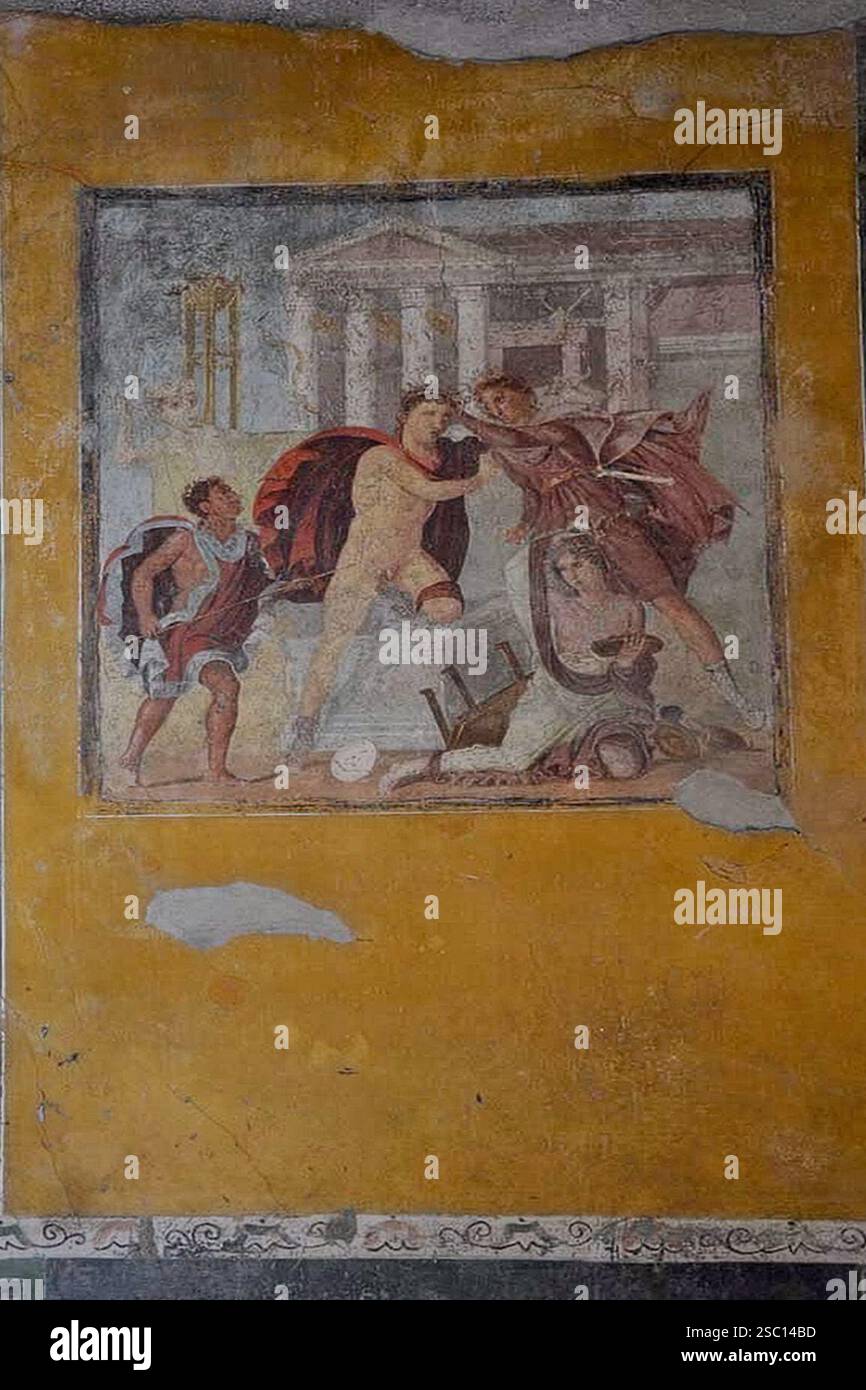 House of Marcus Lucretius Fronto Pompeii 2018 Room ‘f’, central ...