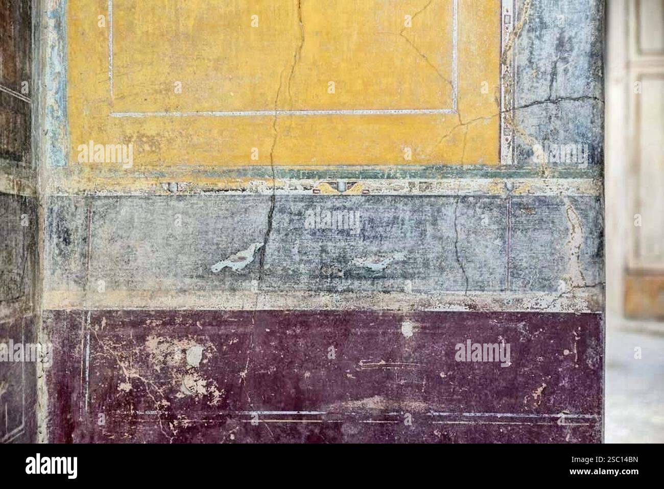 House of Marcus Lucretius Fronto Pompeii 2018 Room ‘g’, detail of ...