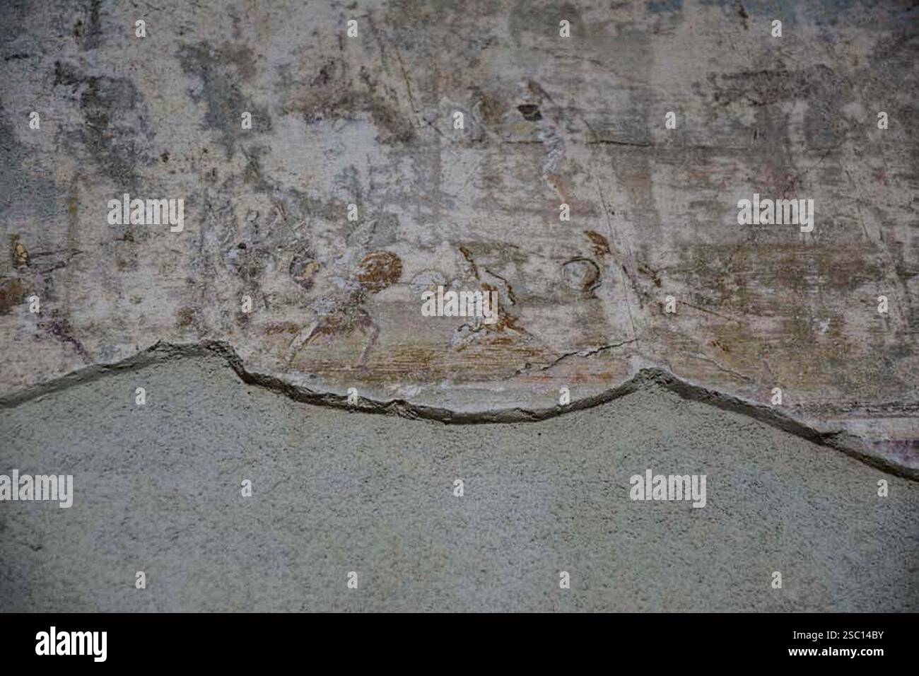 House of Marcus Lucretius Fronto Pompeii 2018 Room ‘g’, detail from ...