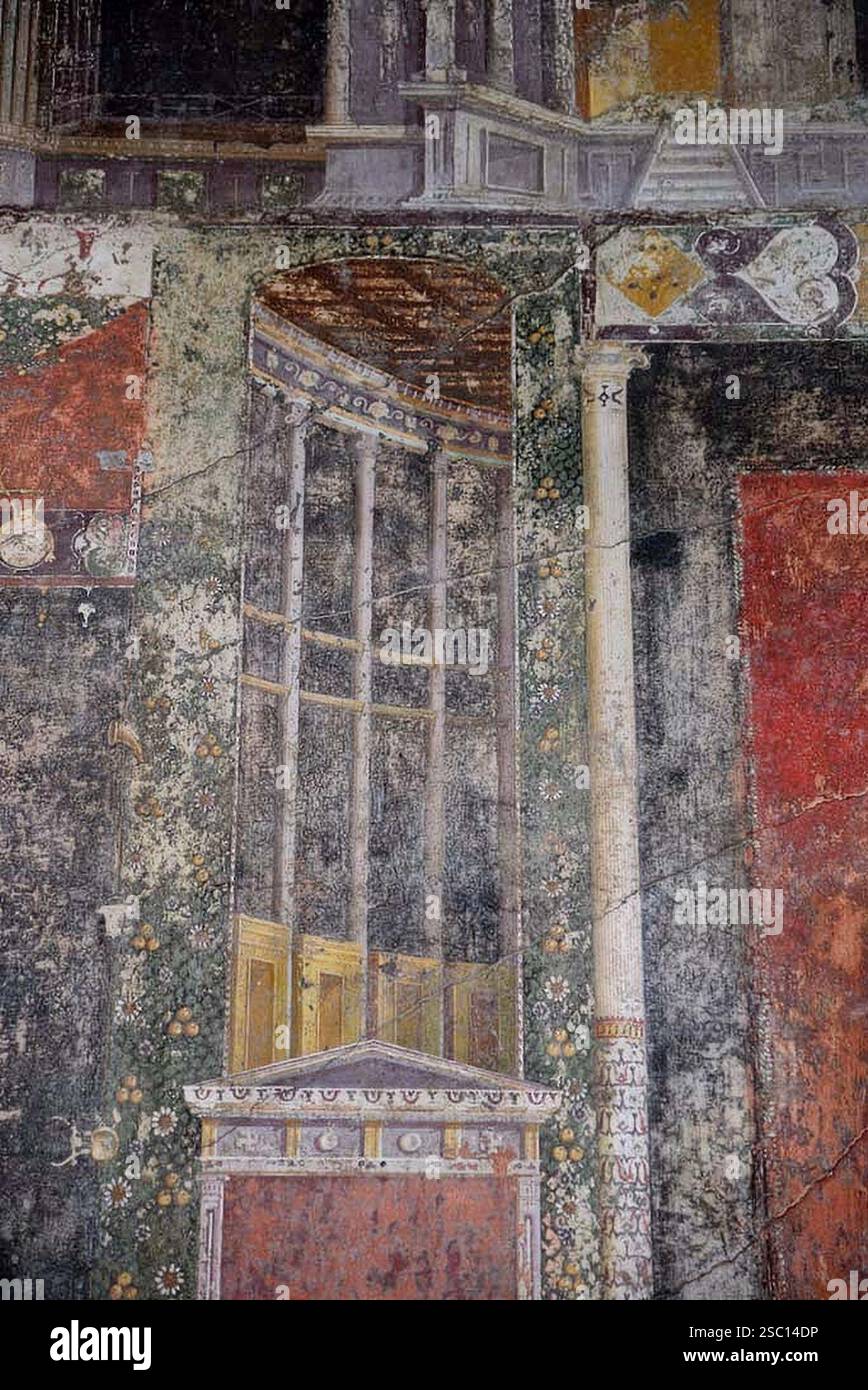 House of Marcus Lucretius Fronto Pompeii 2018 Room ‘h’, upper north ...