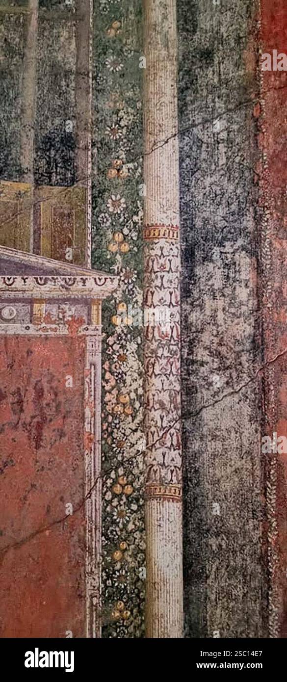 House of Marcus Lucretius Fronto Pompeii 2018 Room ‘h’, detail of ...