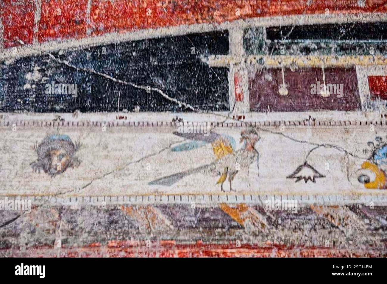 House of Marcus Lucretius Fronto Pompeii 2018 Room 'g', detail from ...