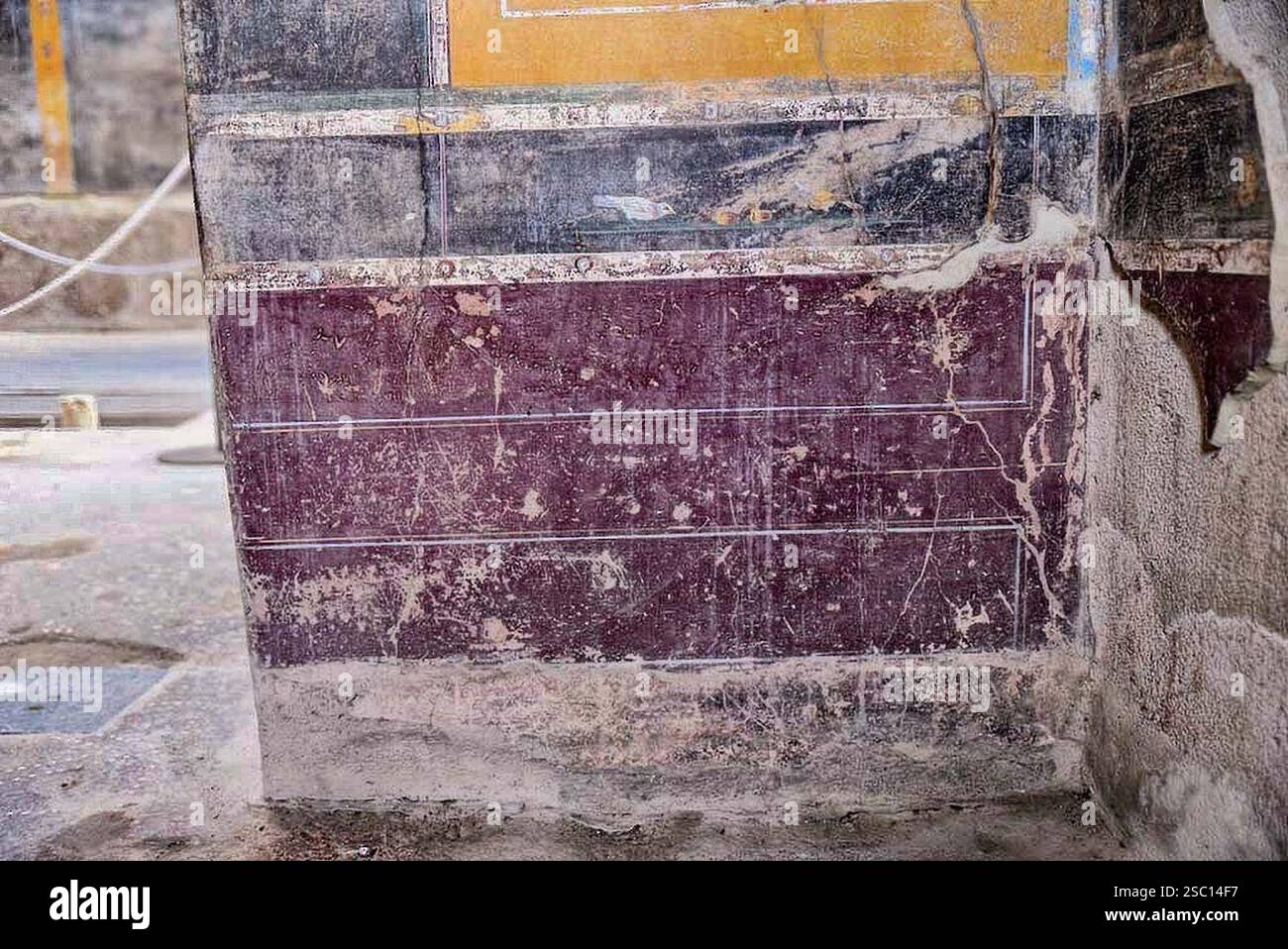 House of Marcus Lucretius Fronto Pompeii 2018 Room 'g', painting of ...