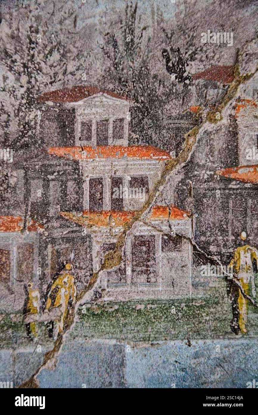 House of Marcus Lucretius Fronto Pompeii 2018 Room 'h', detail from ...