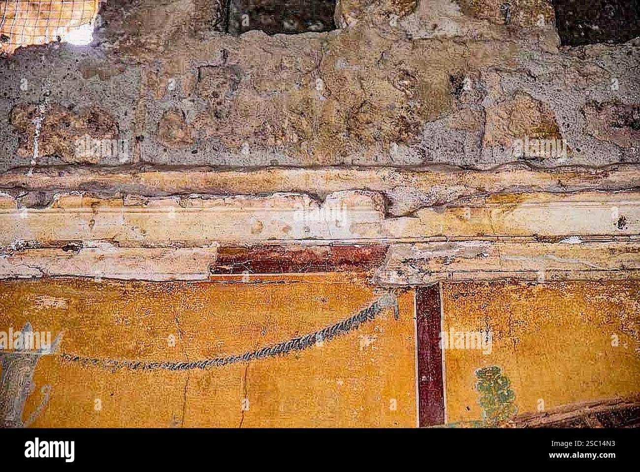 House of Marcus Lucretius Fronto Pompeii 2018 Room 'i', detail from ...
