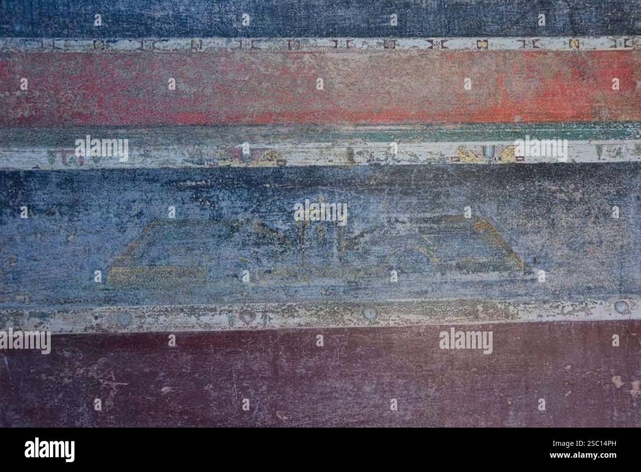 House of Marcus Lucretius Fronto Pompeii 2019 Room ‘g’, garden painting ...