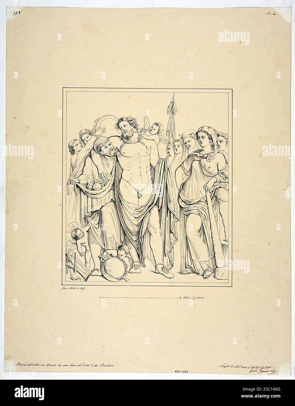 House of Suonatrici (aka Marcus Lucretius) Pompeii IX 3,5 Room 14 (PiP ...