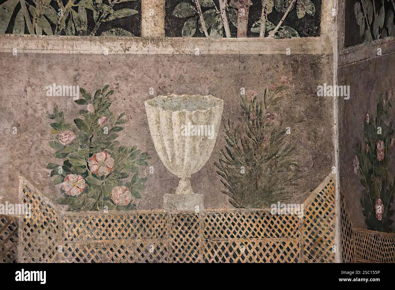 House of the Orchard I 9,5 Pompeii 2022 Room 12, (Maiuri plan) detail ...