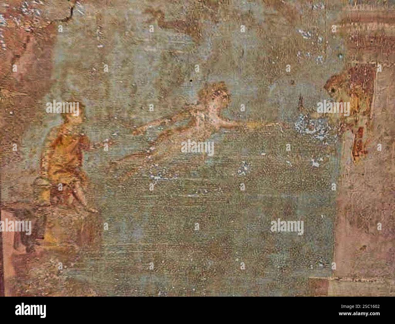 House of the Vettii VI 15,1 Pompeii 2017 South wall, detail from ...