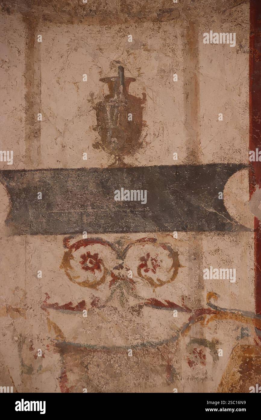 House of the Vettii VI 15,1 Pompeii 2023 White cubiculum “u”, painted ...