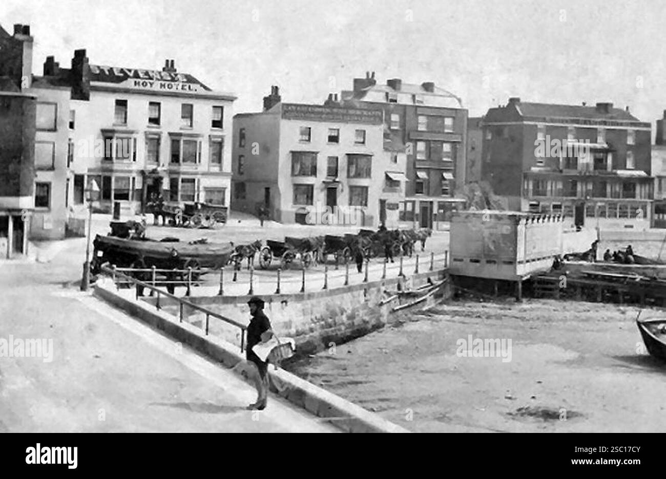 Historical margate Black and White Stock Photos & Images - Alamy