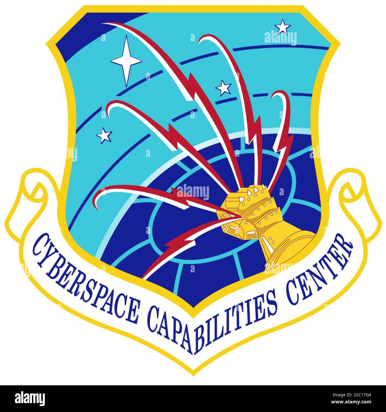 HQ Cyberspace Capabilities Center Shield Stock Photo - Alamy