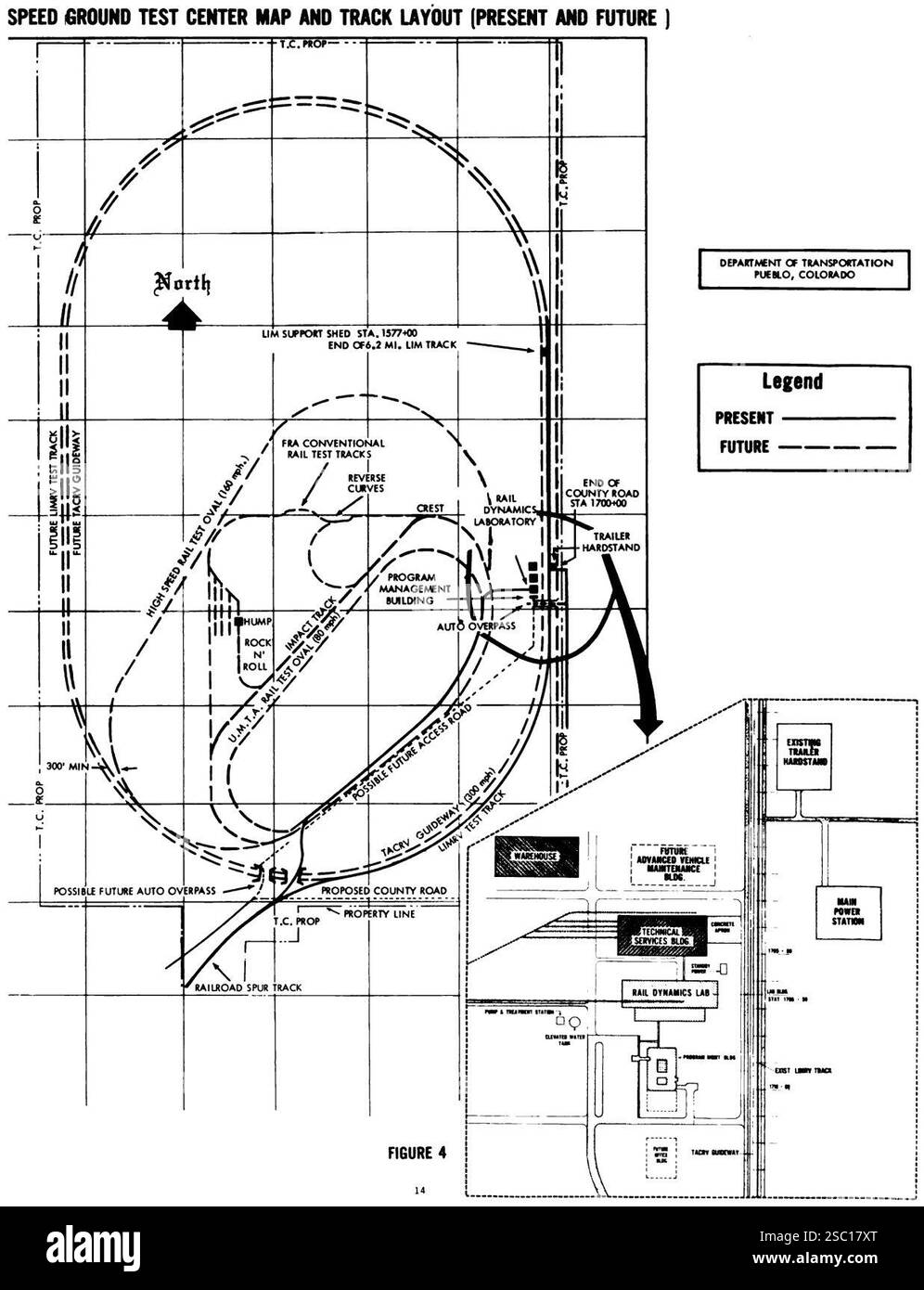 HSGTC Map & Track Layout (1971 Stock Photo - Alamy