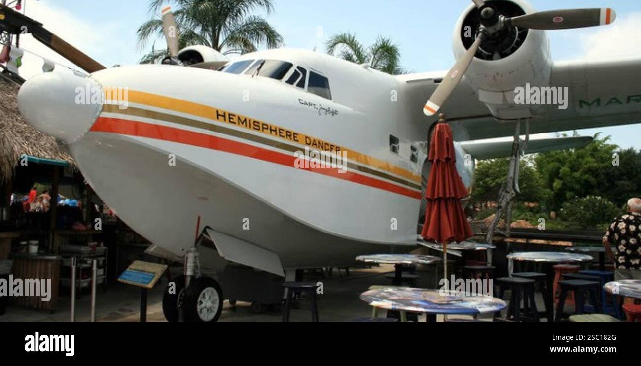 HU-16C Hemisphere Dancer N928J at Margaritaville Stock Photo - Alamy