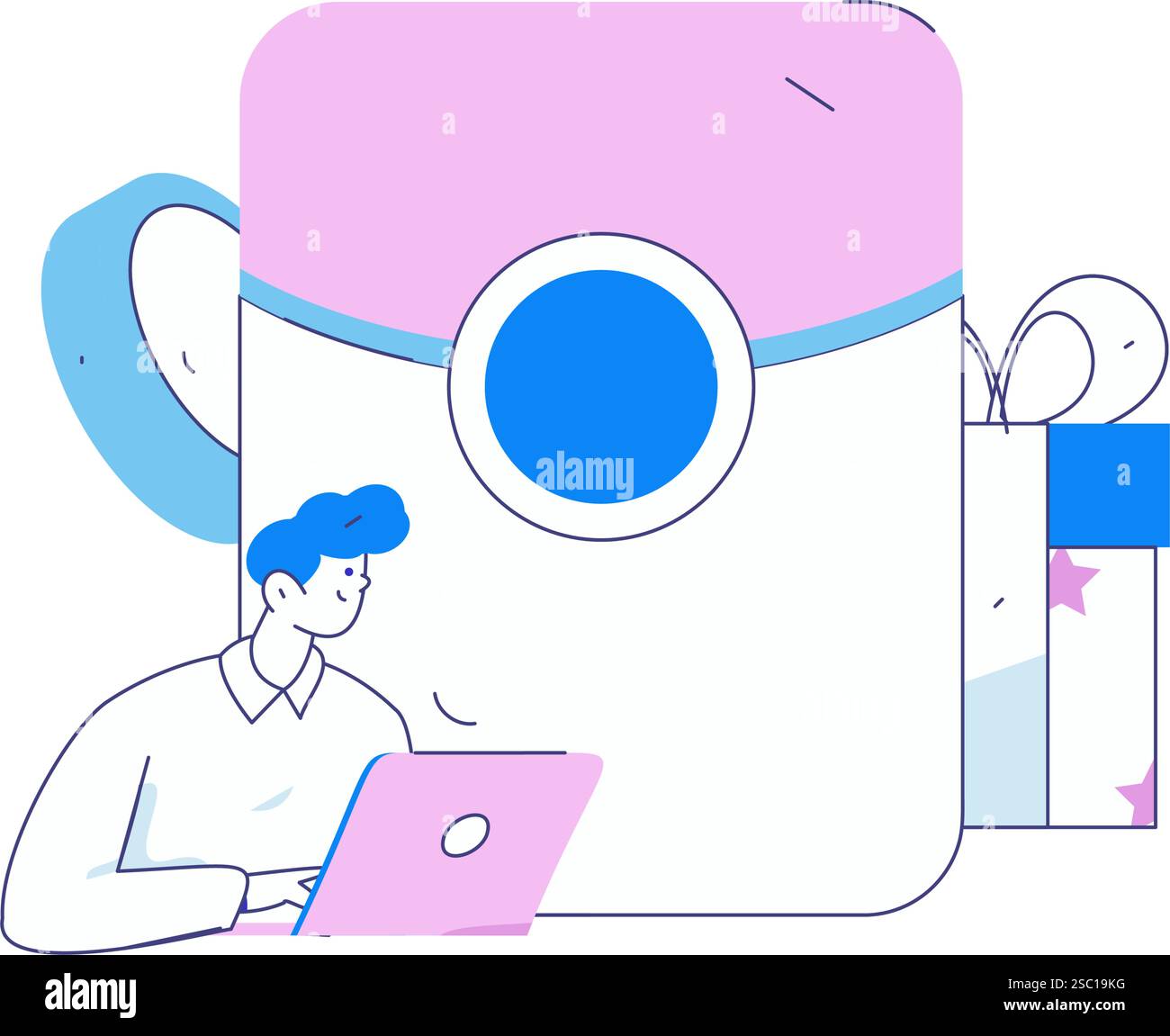 Use red envelopes to attract new customers and promote activity. Flat ...