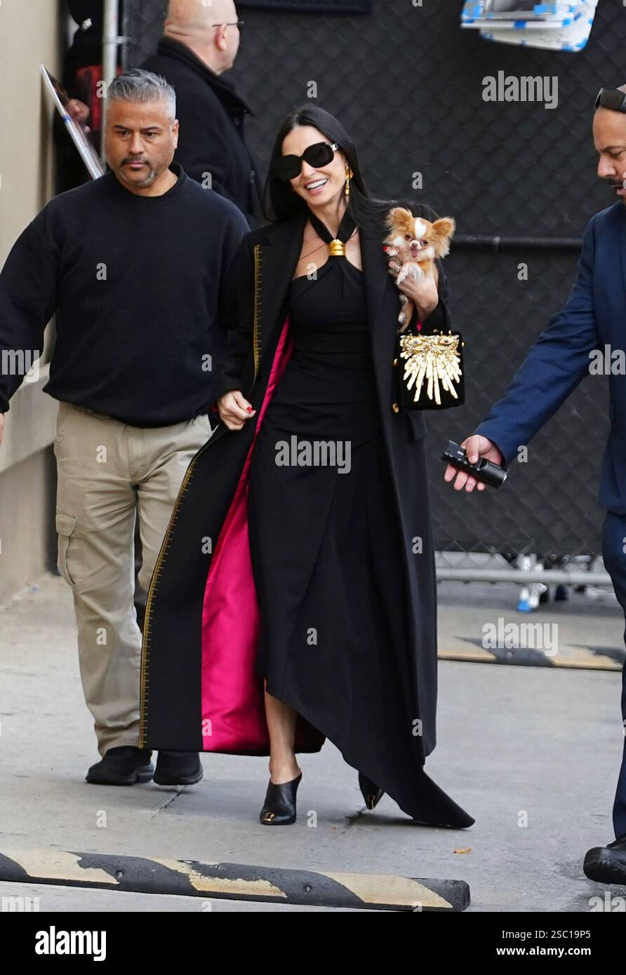 Photo by: zz/GOTPAP/STAR MAX/IPx 2025 2/4/25 Demi Moore - holding her ...