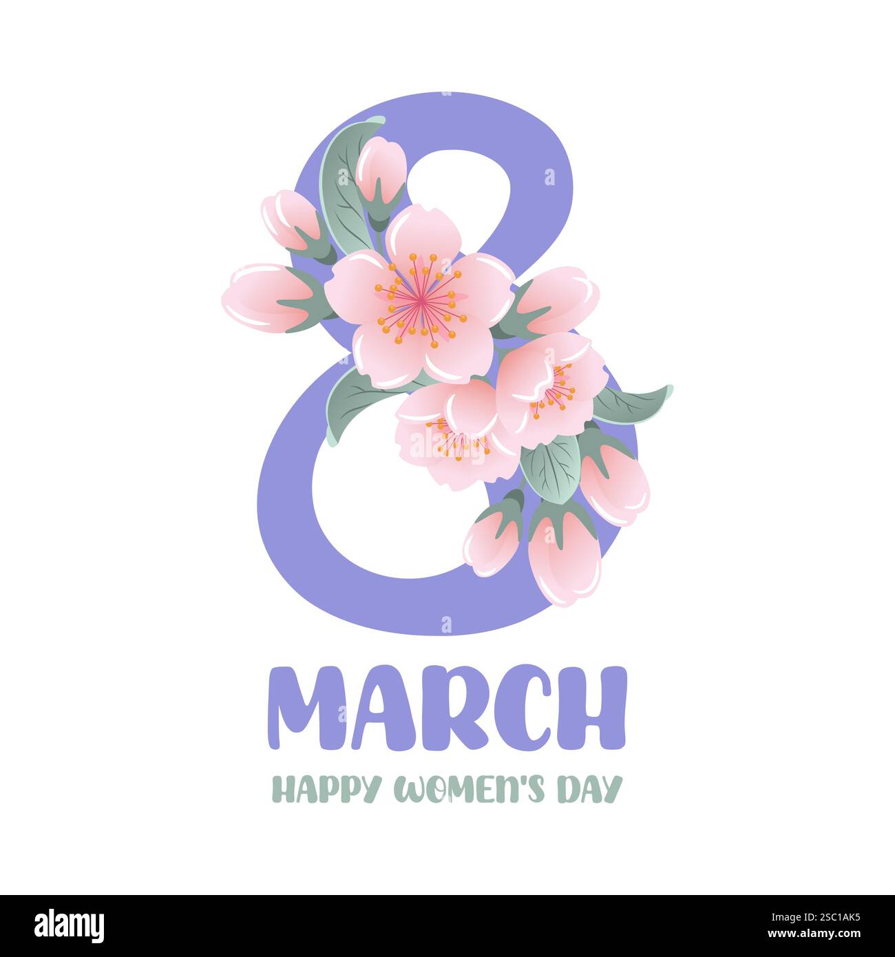 A vibrant vector illustration for International Womens Day features the ...