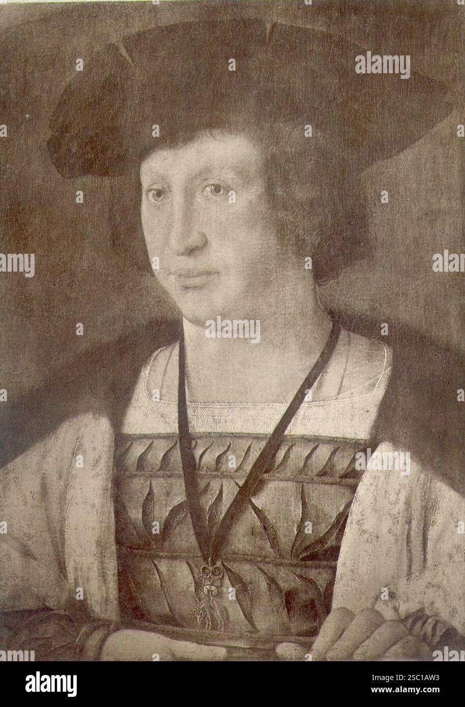 Portret van Floris van Egmond geboren 1449 Heer van IJsselstein ...