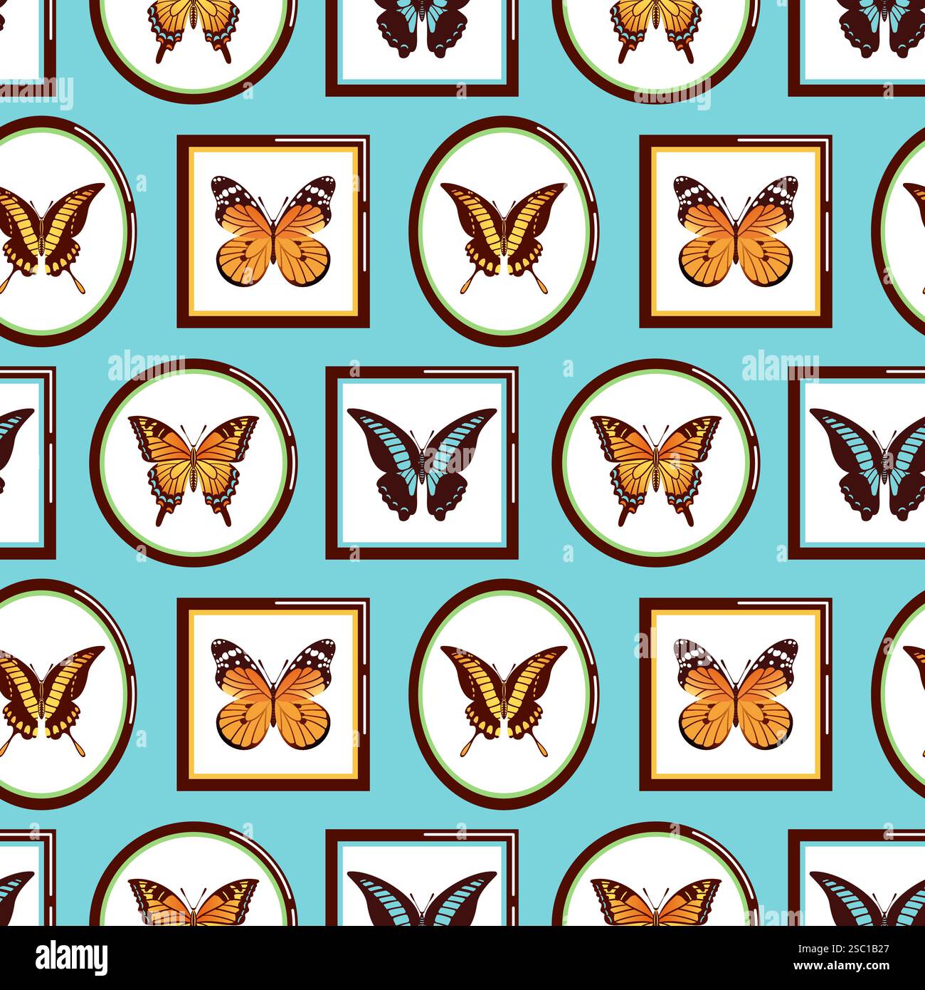 Framed butterflies hi-res stock photography and images - Alamy