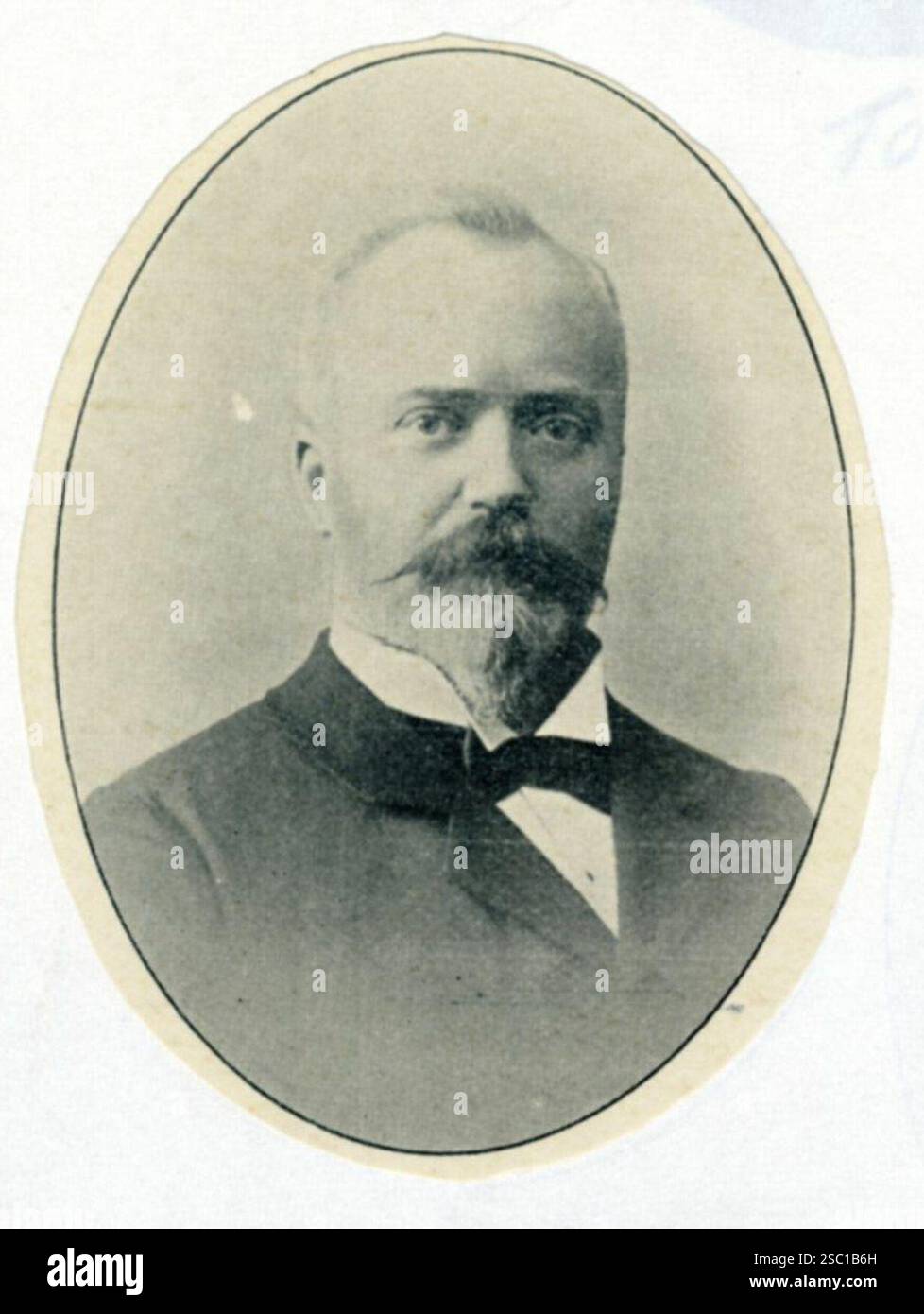 Portret van profdr WH Julius geboren 1860 hoogleraar in de fysica aan ...