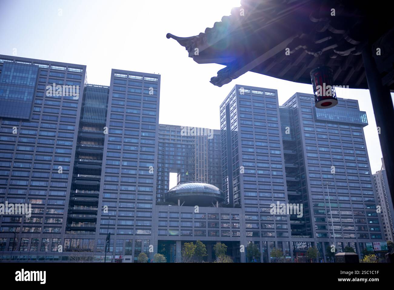 Photo shows the headquarters of DeepSeek, a Chinese artificial ...