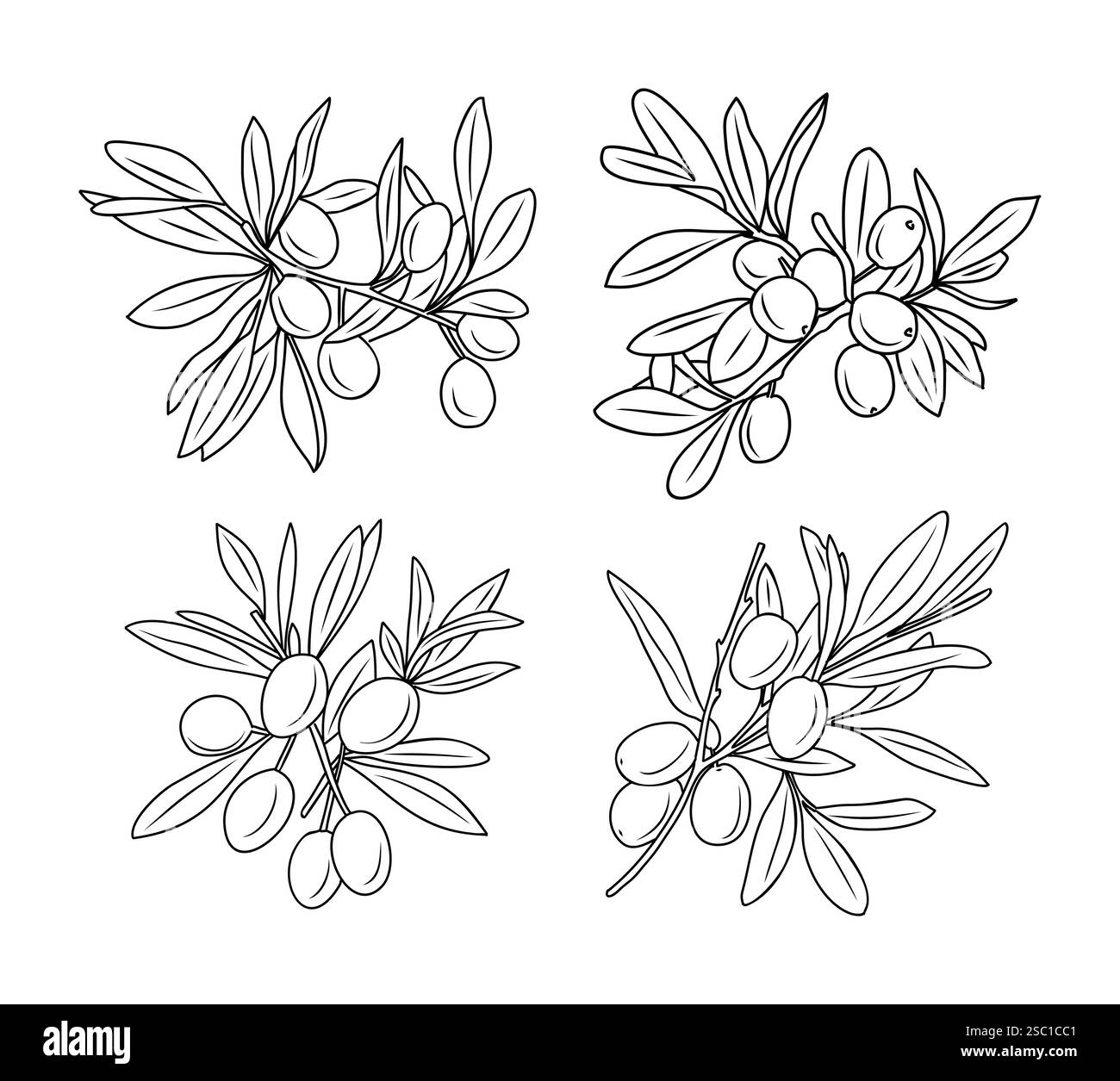 Tree leaves old fashioned Stock Vector Images - Alamy