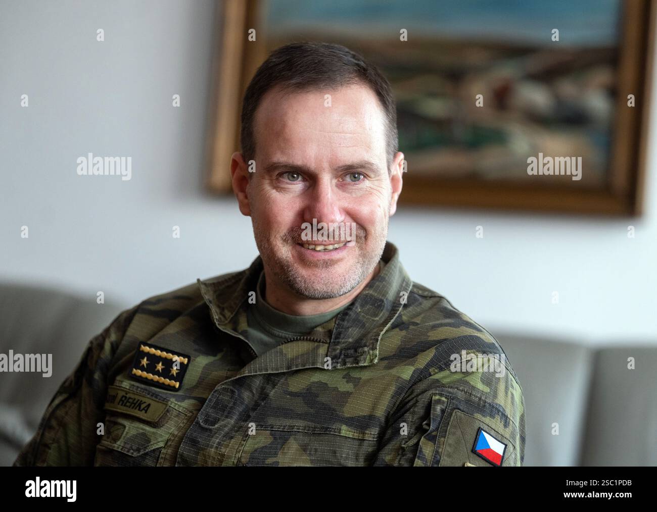 Prague, Czech Republic. 04th Feb, 2025. Karel Rehka, Chief of the ...