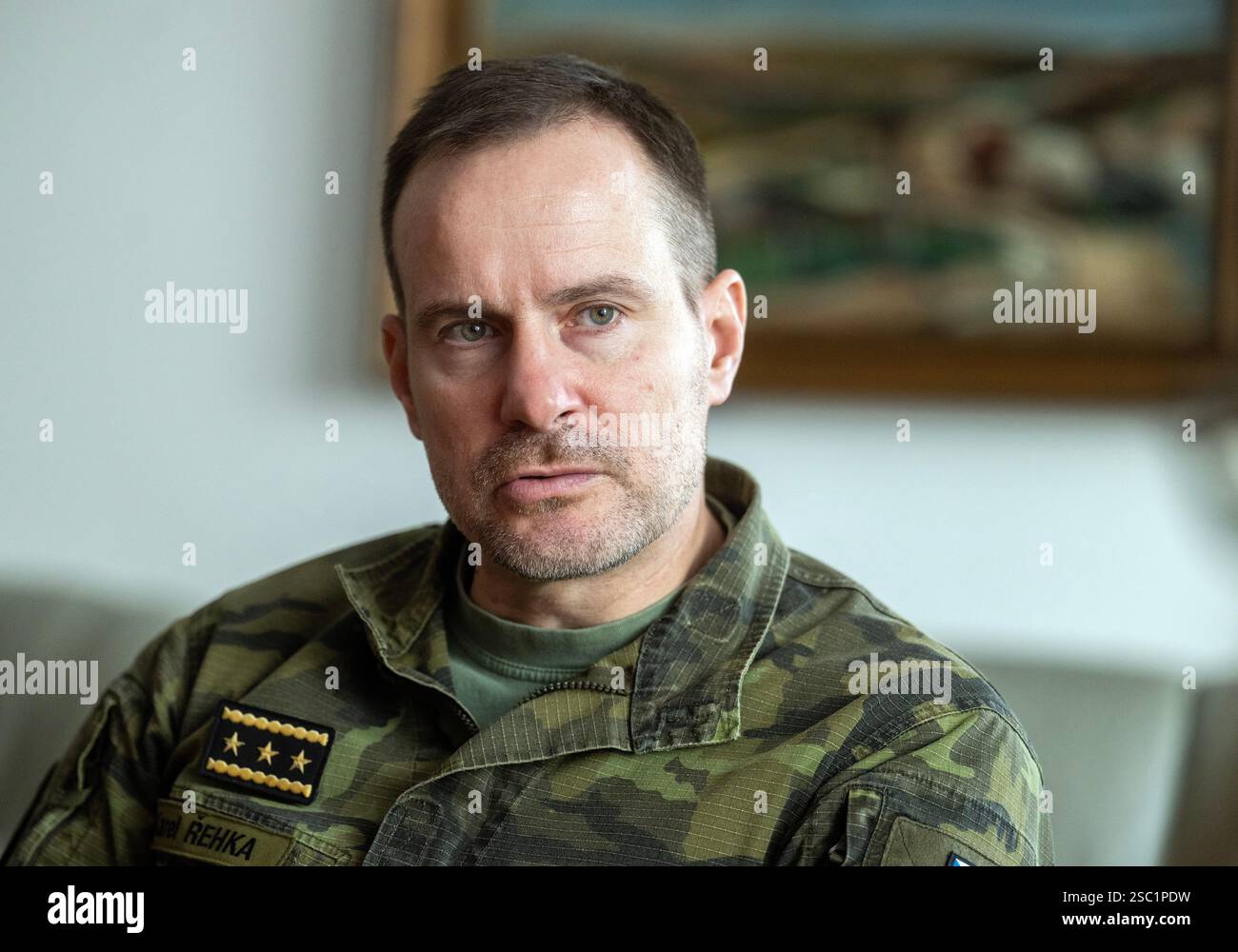 Prague, Czech Republic. 04th Feb, 2025. Karel Rehka, Chief of the ...