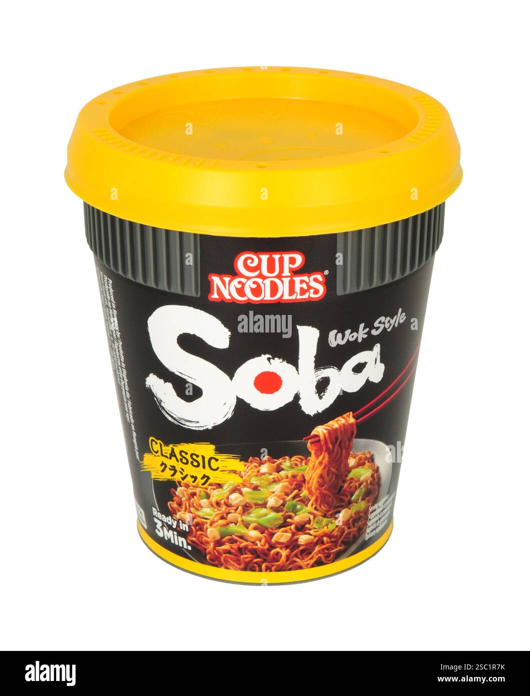 Soba cup noodles classic wok style flavour instant noodles in a 90g tub ...
