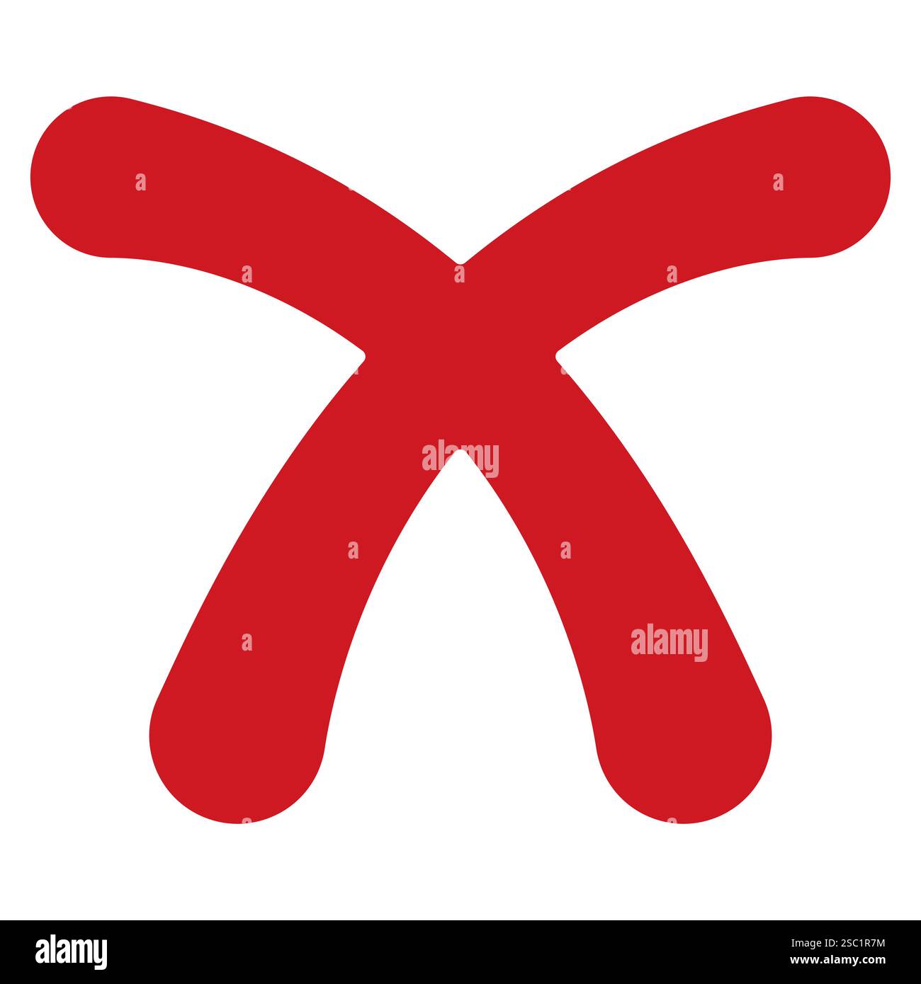 X shaped cross Stock Vector Images - Alamy