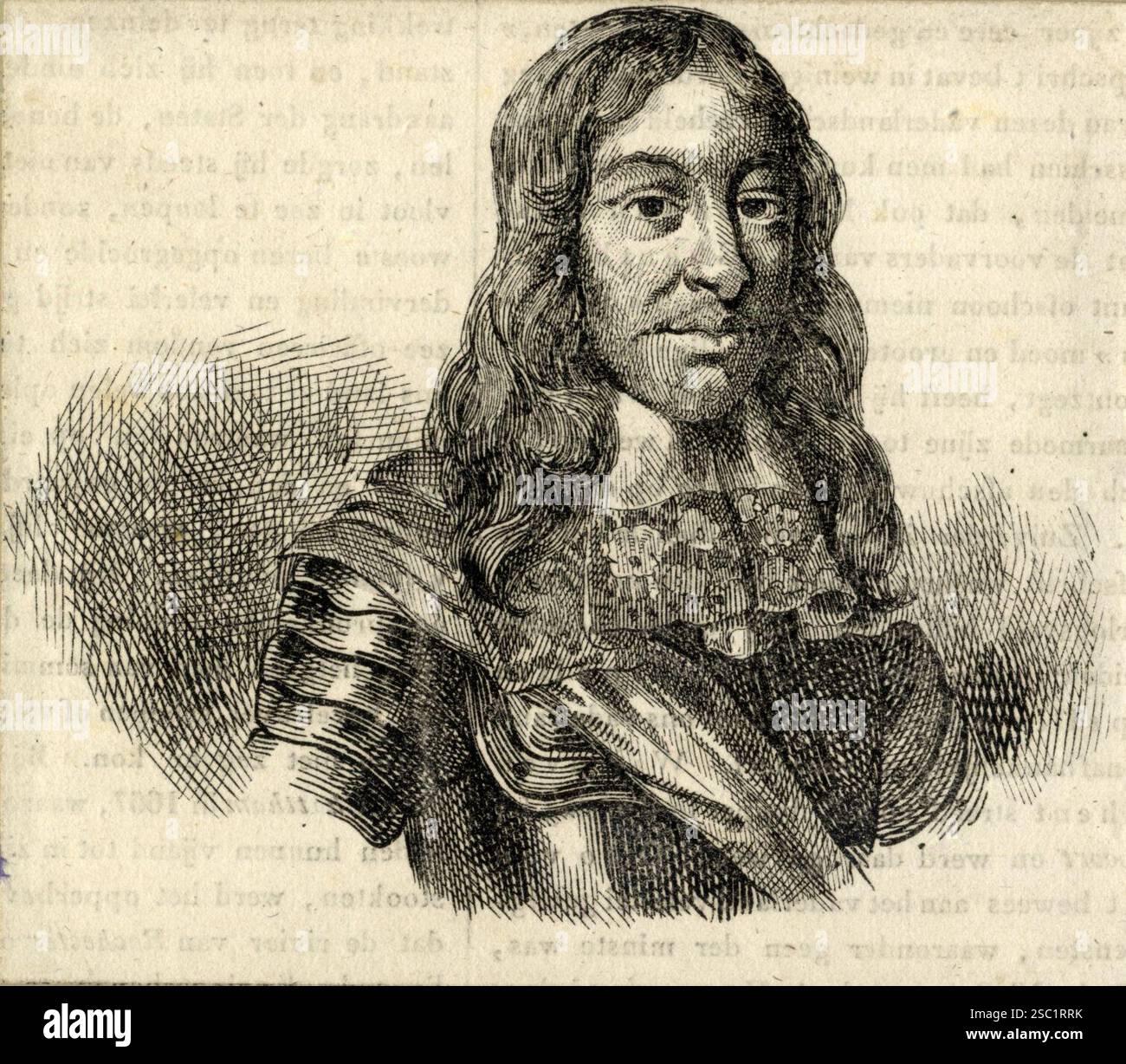 Portret van Willem Joseph van Gent geboren 1626 luitenant admiraal van ...