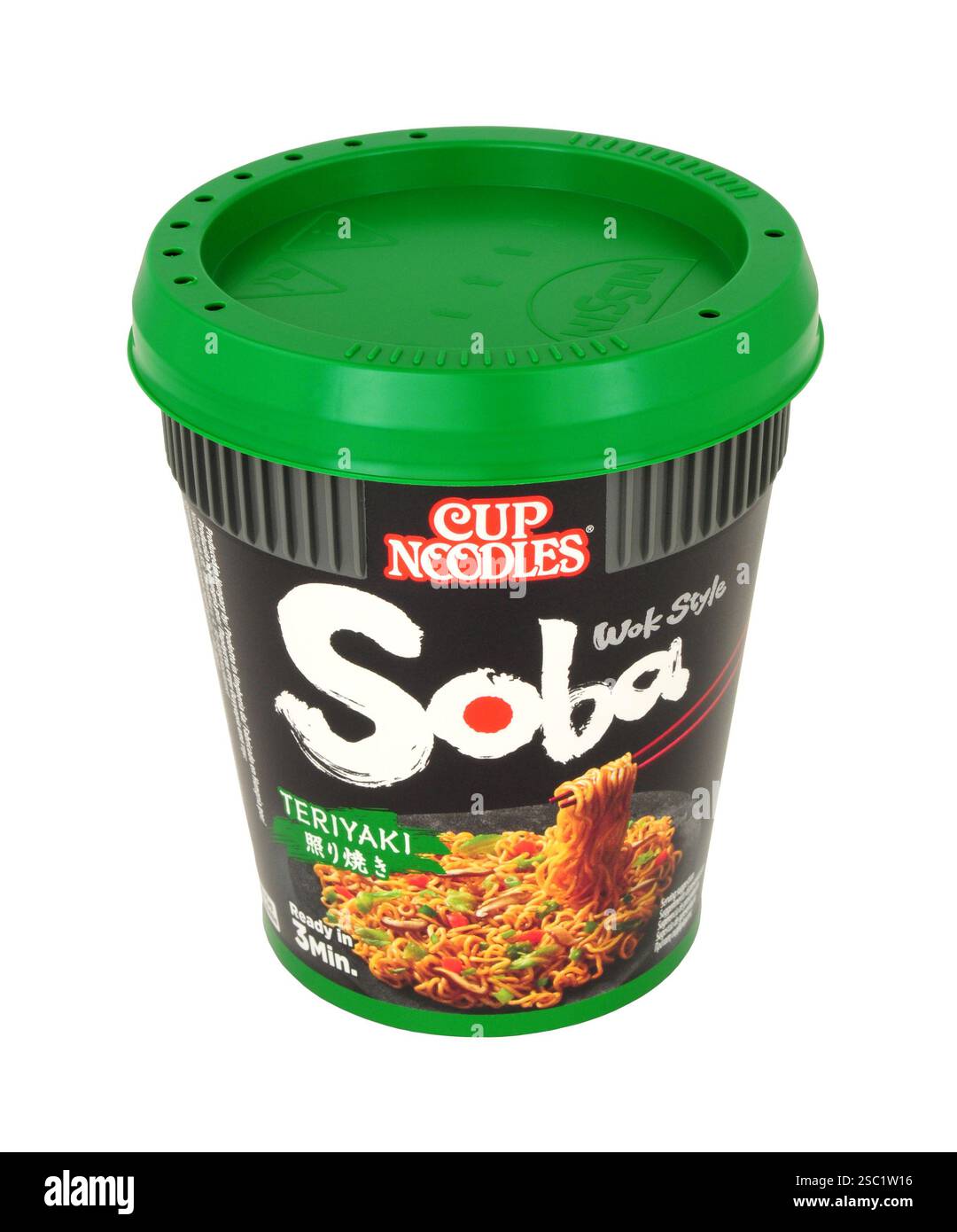 Soba cup noodles teriyaki wok style flavour instant noodles in an 80g ...