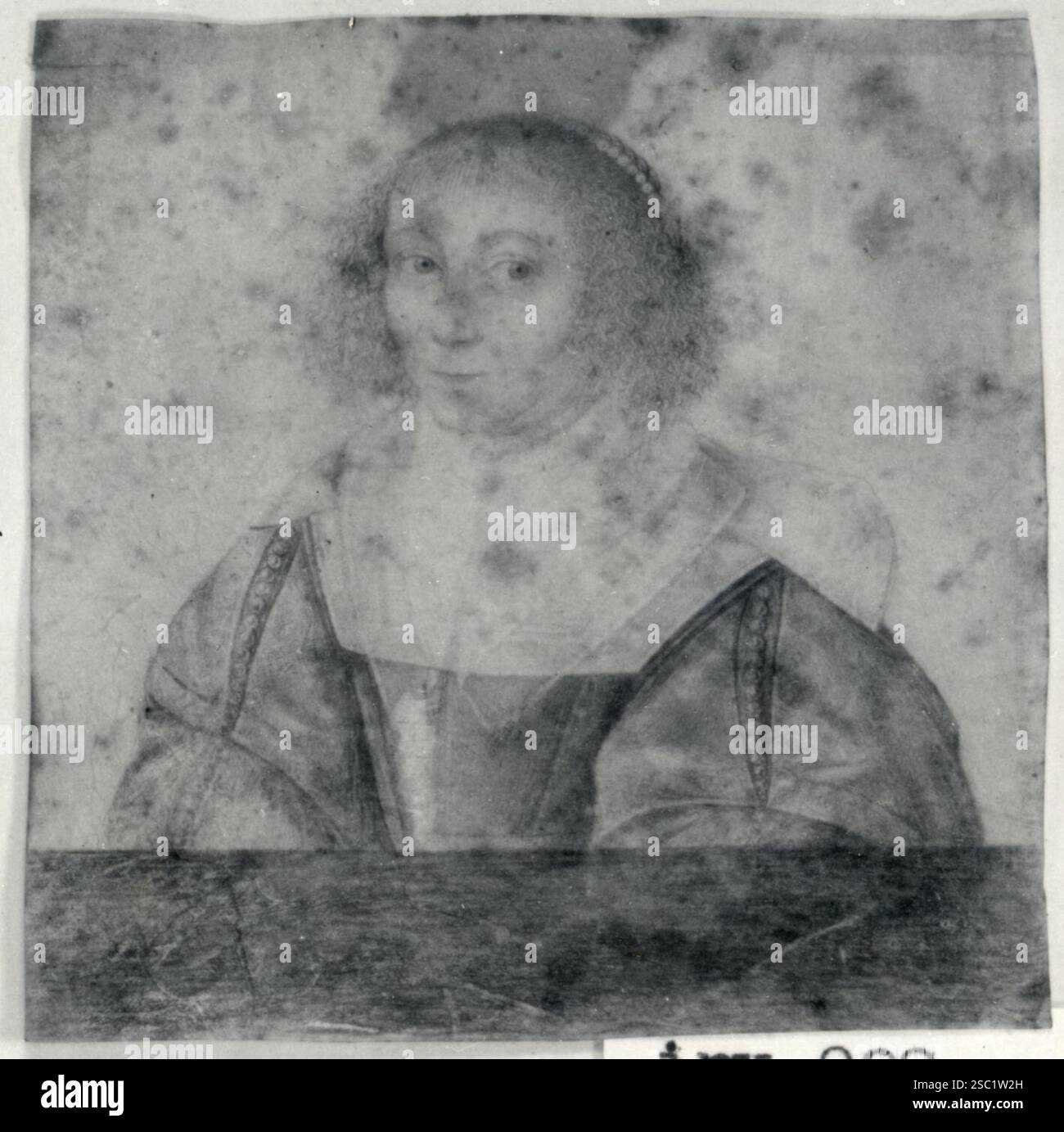 Portret van Anna Maria van Schurman geboren Keulen 5 november 1607 ...