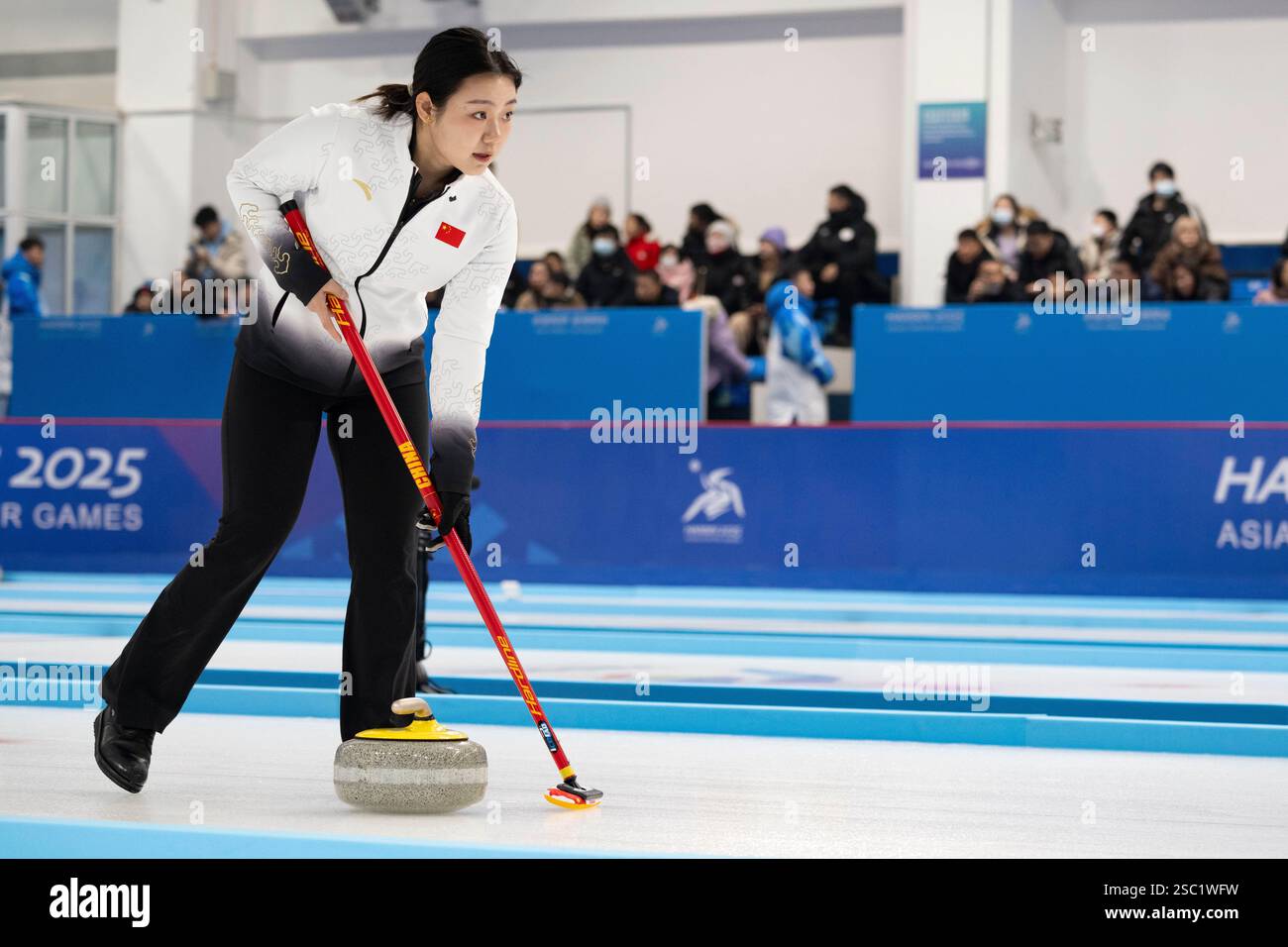 Harbin, China's Heilongjiang Province. 5th Feb, 2025. Han Yu of China ...