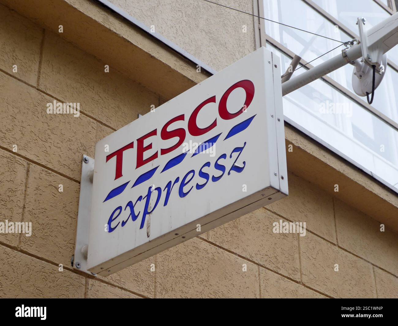 Tesco budapest hi-res stock photography and images - Alamy