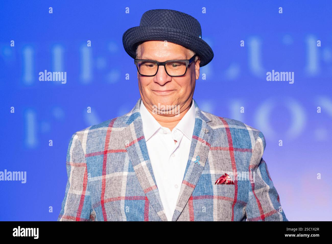 New York, United States. 04th Feb, 2025. Mark Johnson wearing Elie ...