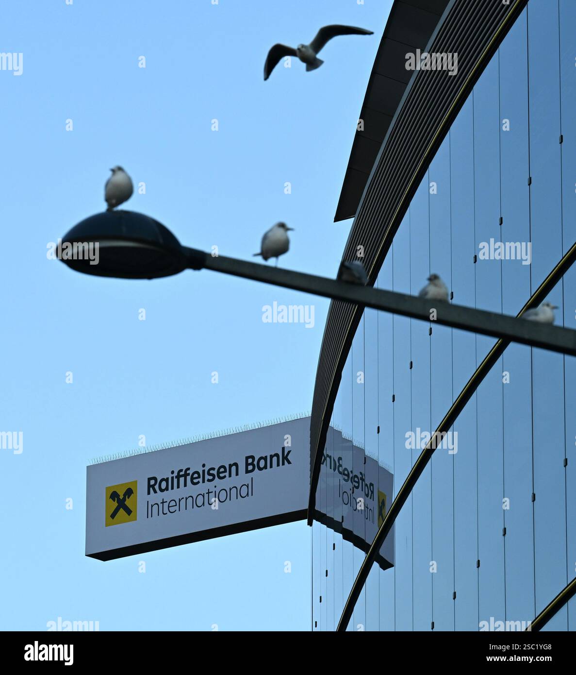 Raiffeisen Bank International (RBI) taken on Tuesday, 4 February 2025 ...